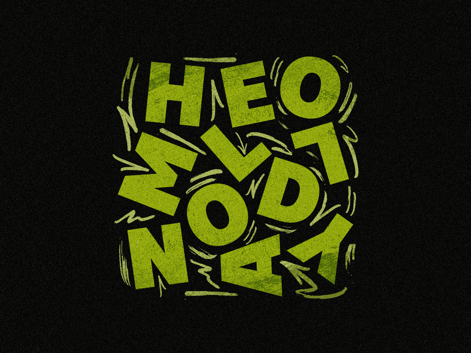 Hello Monday by Lirey Blanco on Dribbble