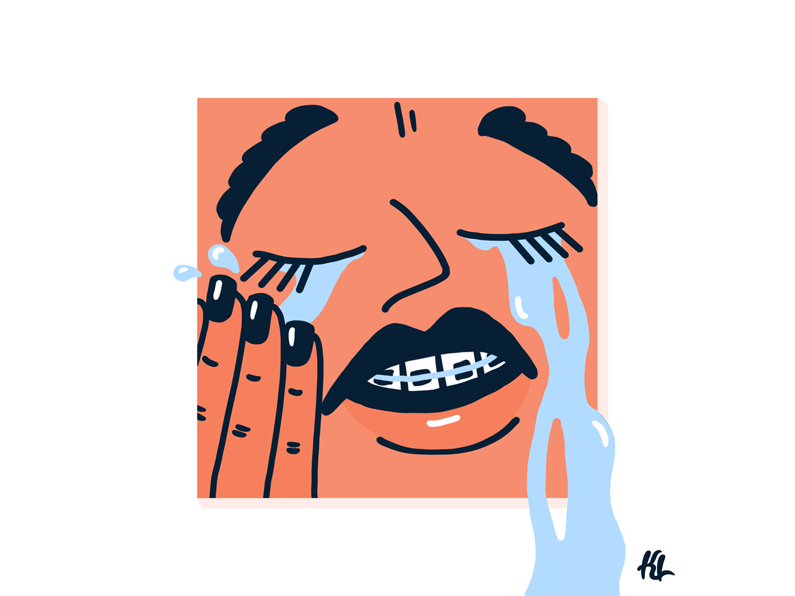 Bawlin' by Kay Leathers on Dribbble