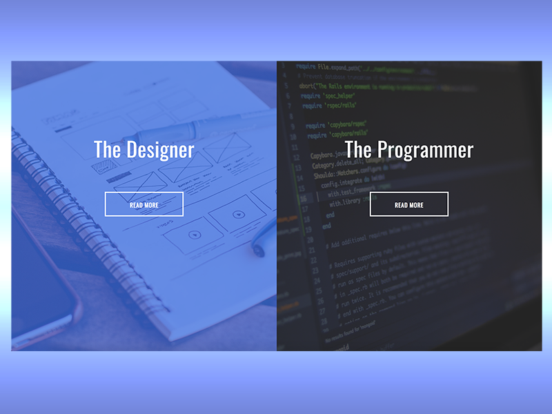 GitHub - lauramwall/Split-Landing-Page-Example: /LIVE URL/ A landing ...