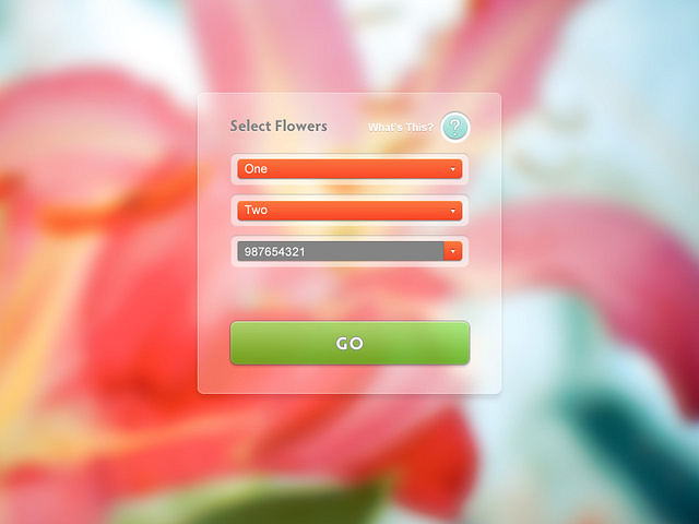 Spring Widget by tamila rostmoff on Dribbble