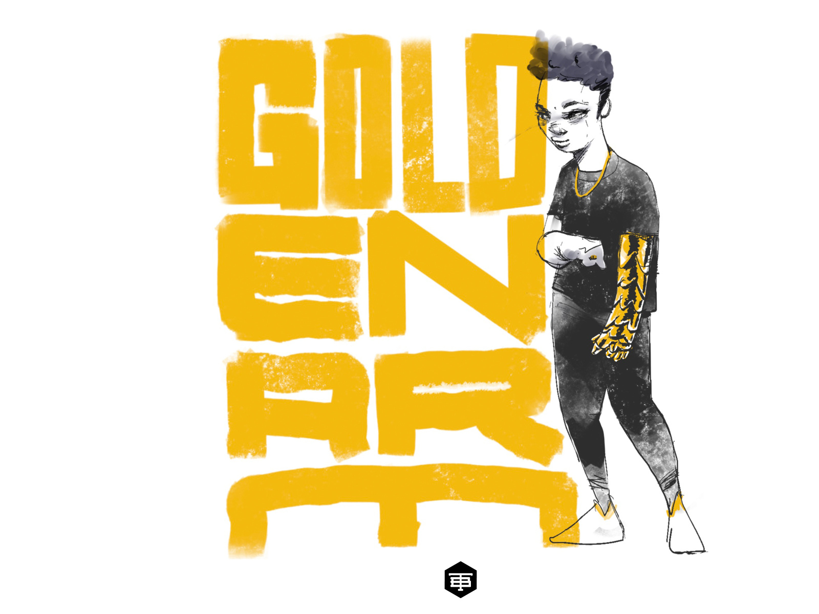 GOLDEN ARM by Tyler Luck on Dribbble