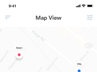 Map Chat App by Dibbendo Pranto on Dribbble
