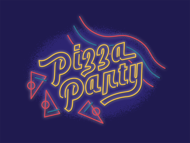 Pizza Party by Stephanie White for Guerilla Suit on Dribbble