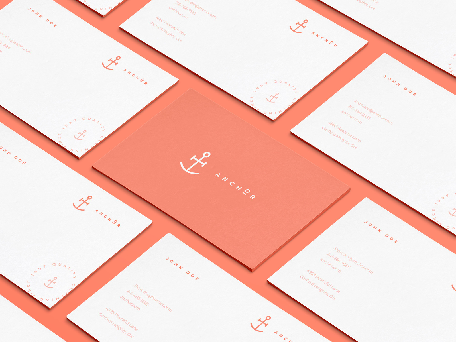 Anchor | Business Cards by Rémi SIMON on Dribbble