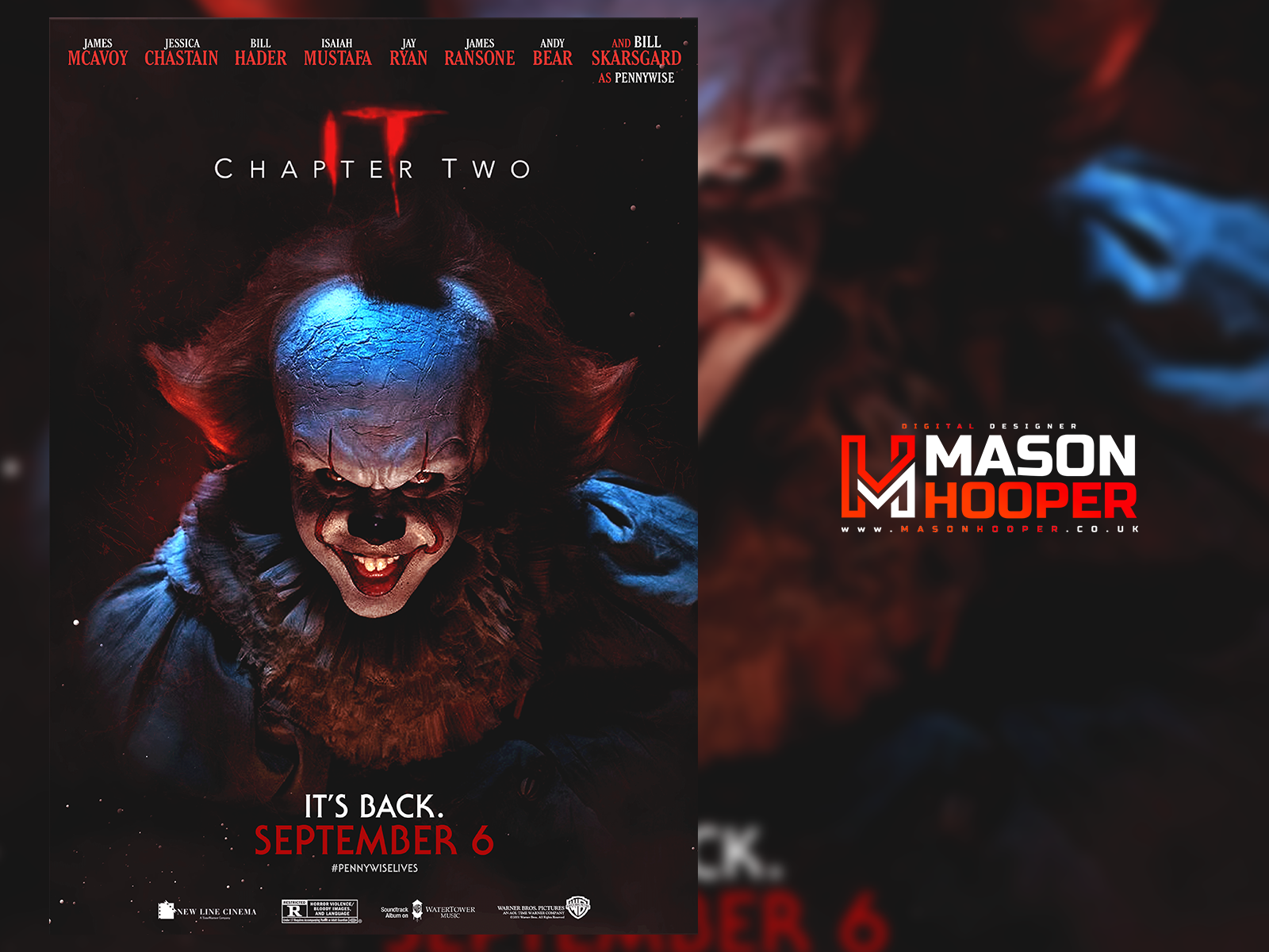 IT Chapter 2 Promotional Movie Poster by Mason Hooper on Dribbble