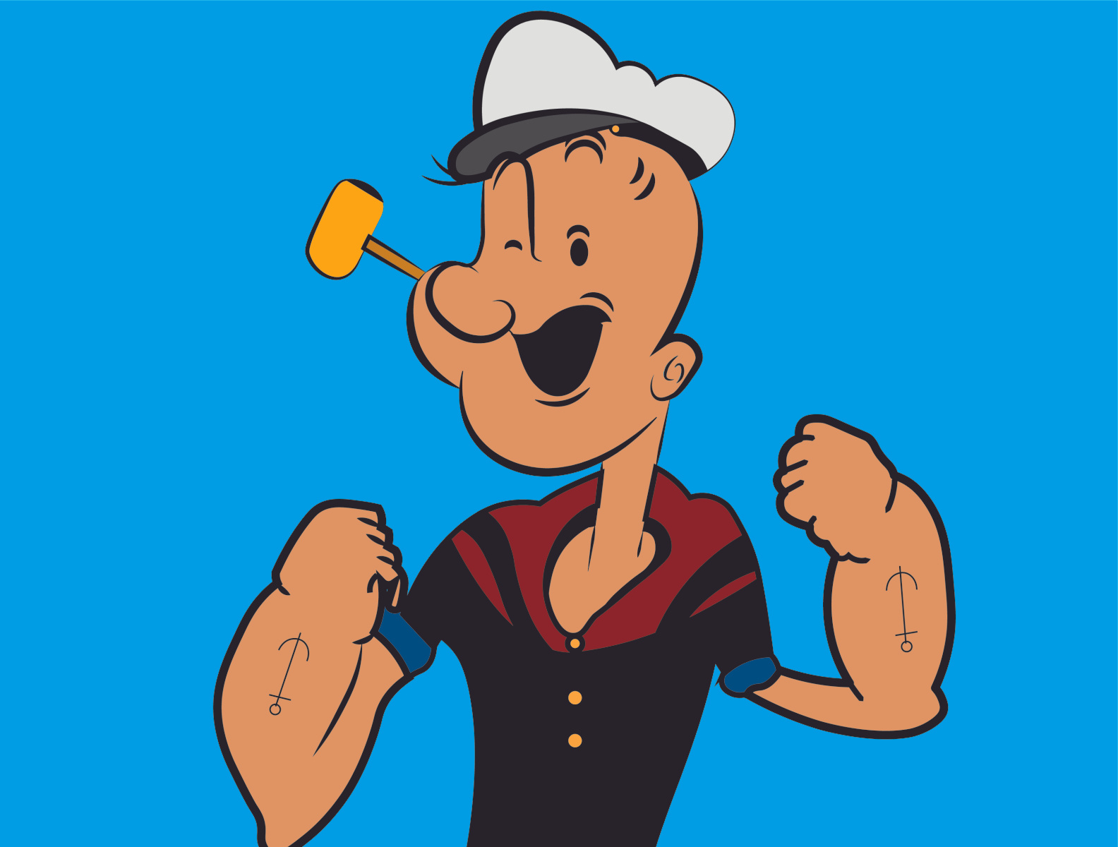 POPEYE by Habib Rafi on Dribbble