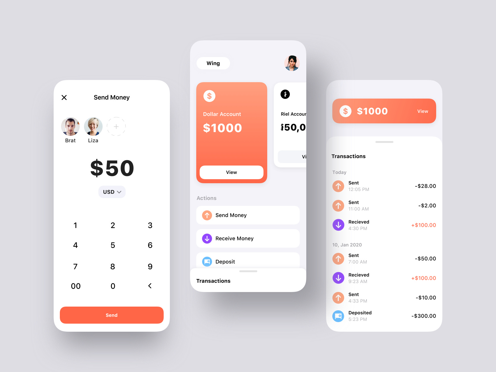 Bakong - បាគង App Redesign Concept by San Soeng on Dribbble