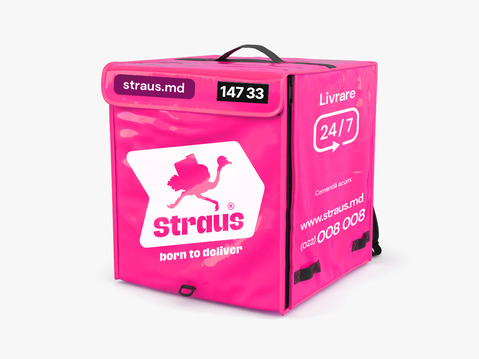 Straus Delivery Service | Delivery Bag Design (Concept) by Borislav ...