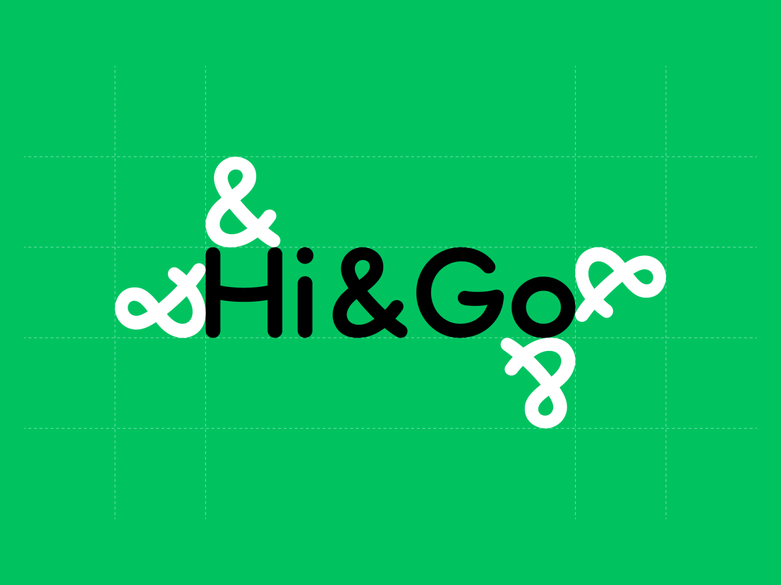 Hi&Go logotype by Twelve Moons on Dribbble