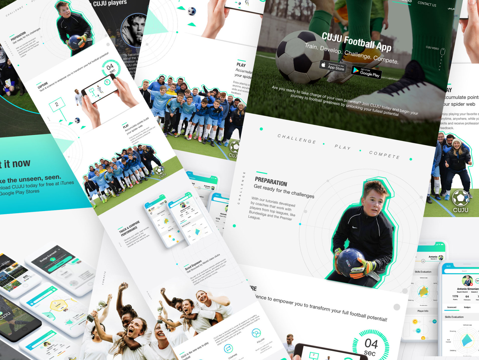 CUJU Website by Angela Awad on Dribbble