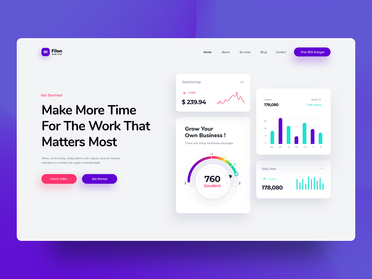 Testimonial Templates by Mohammad Azizi for Lupinus Design on Dribbble
