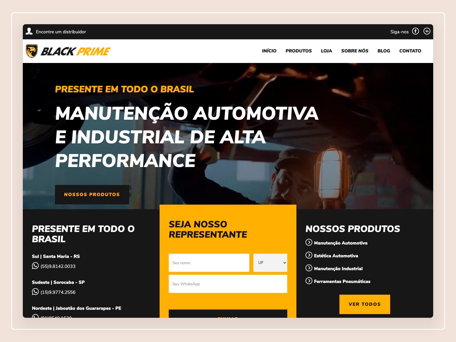 Black Prime - Website Design by José Façanha on Dribbble