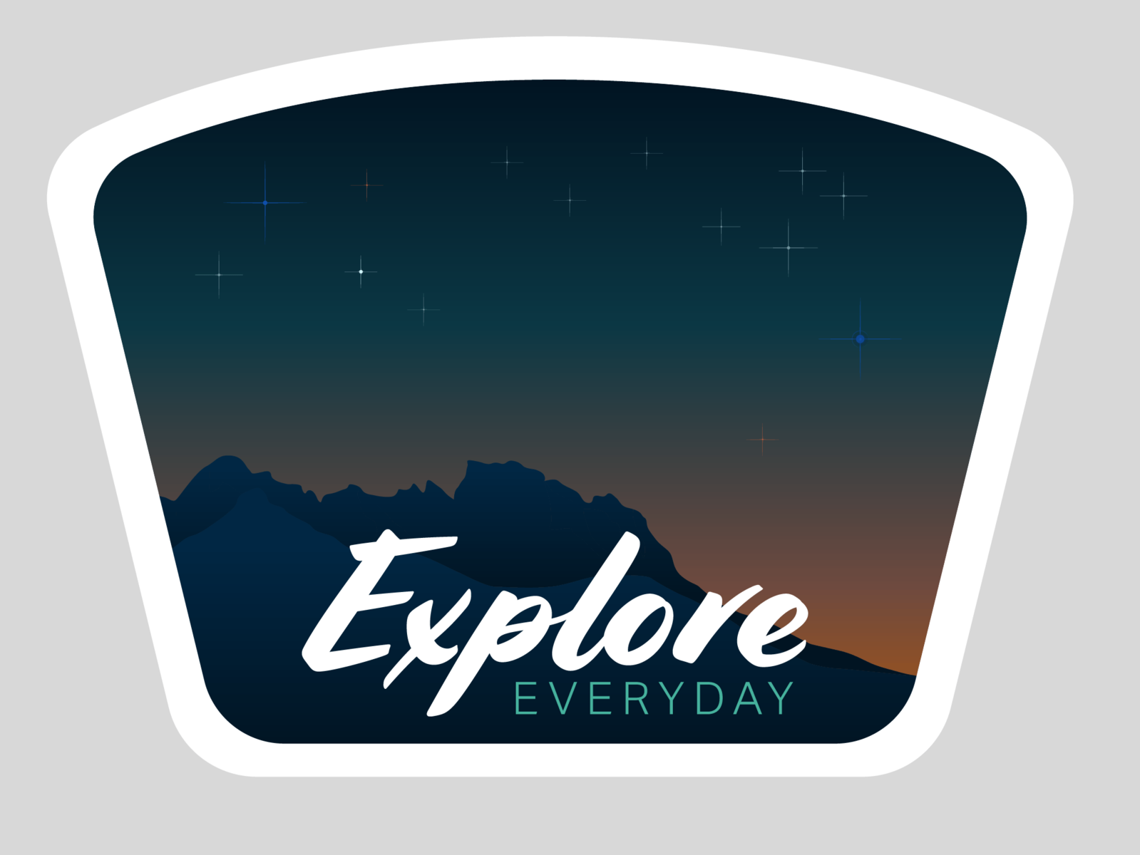 Badge Exercise by Maxim on Dribbble