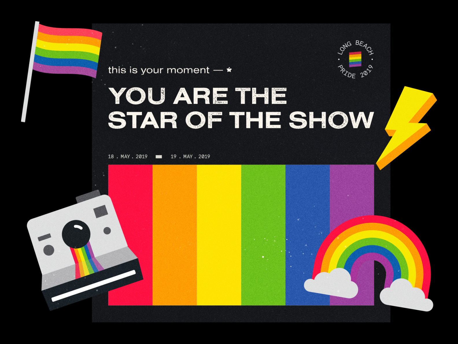 Flash of Pride Illustrations by Lucy Bi on Dribbble