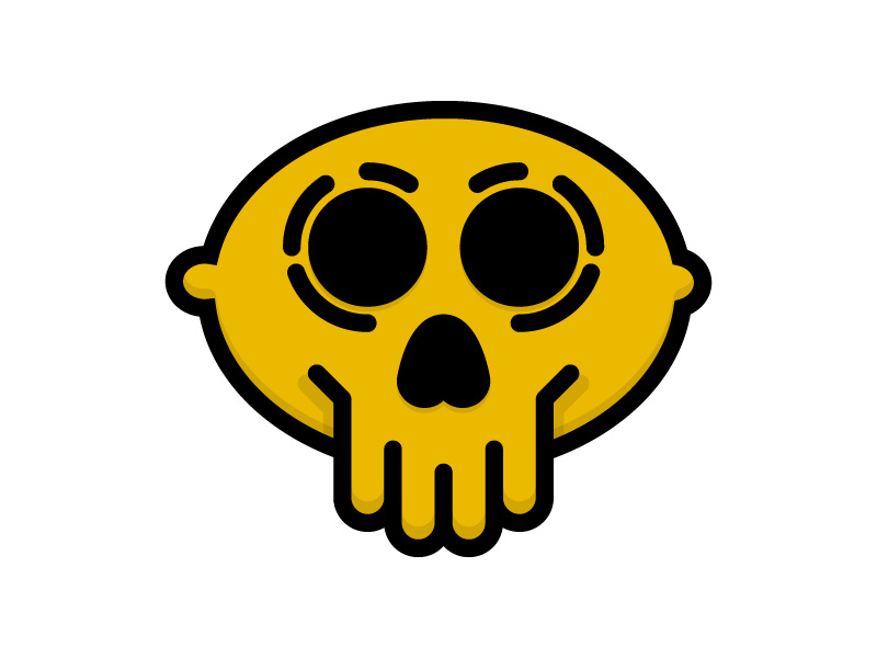 Lemon Skull by Brayden Sauve on Dribbble