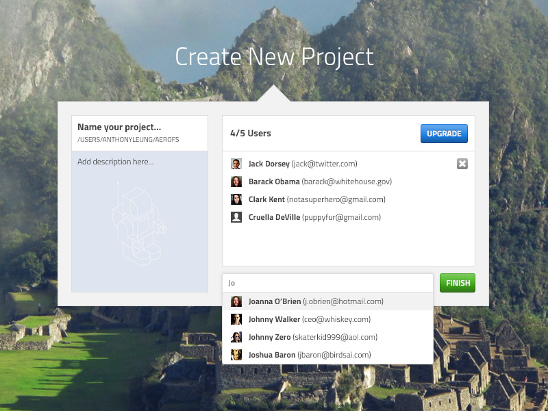 Birdsai New Project Screen by Alex Paxton for Sparkwave on Dribbble