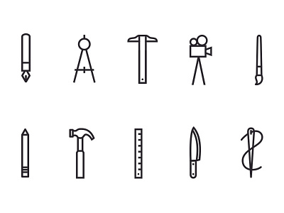 Makers Icon Set by Lauren Jochum on Dribbble