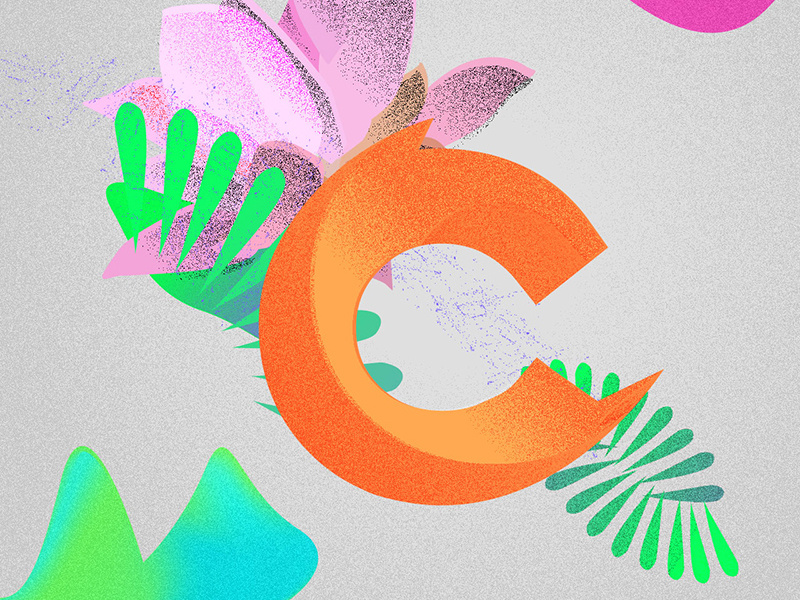 C type by moni takasaki on Dribbble