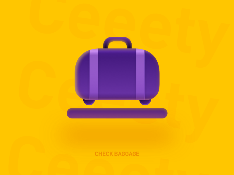 Check Baggage by Kelvin Charles on Dribbble