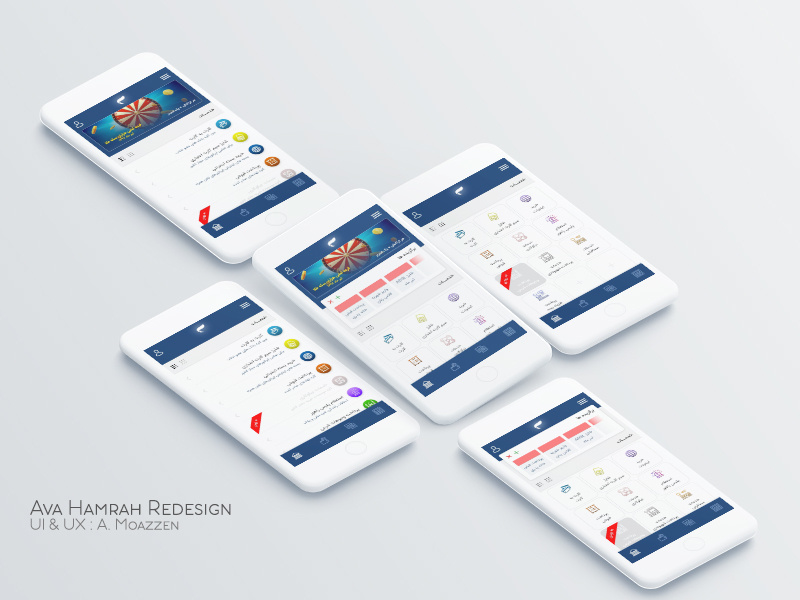 Ava Hamrah | Mobile Banking UI UX Concept .... by Alireza Moazzen on ...