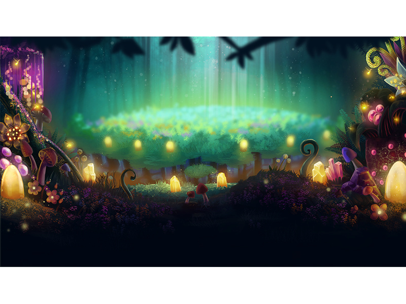 Enchanted Forest by Loupgarou on Dribbble