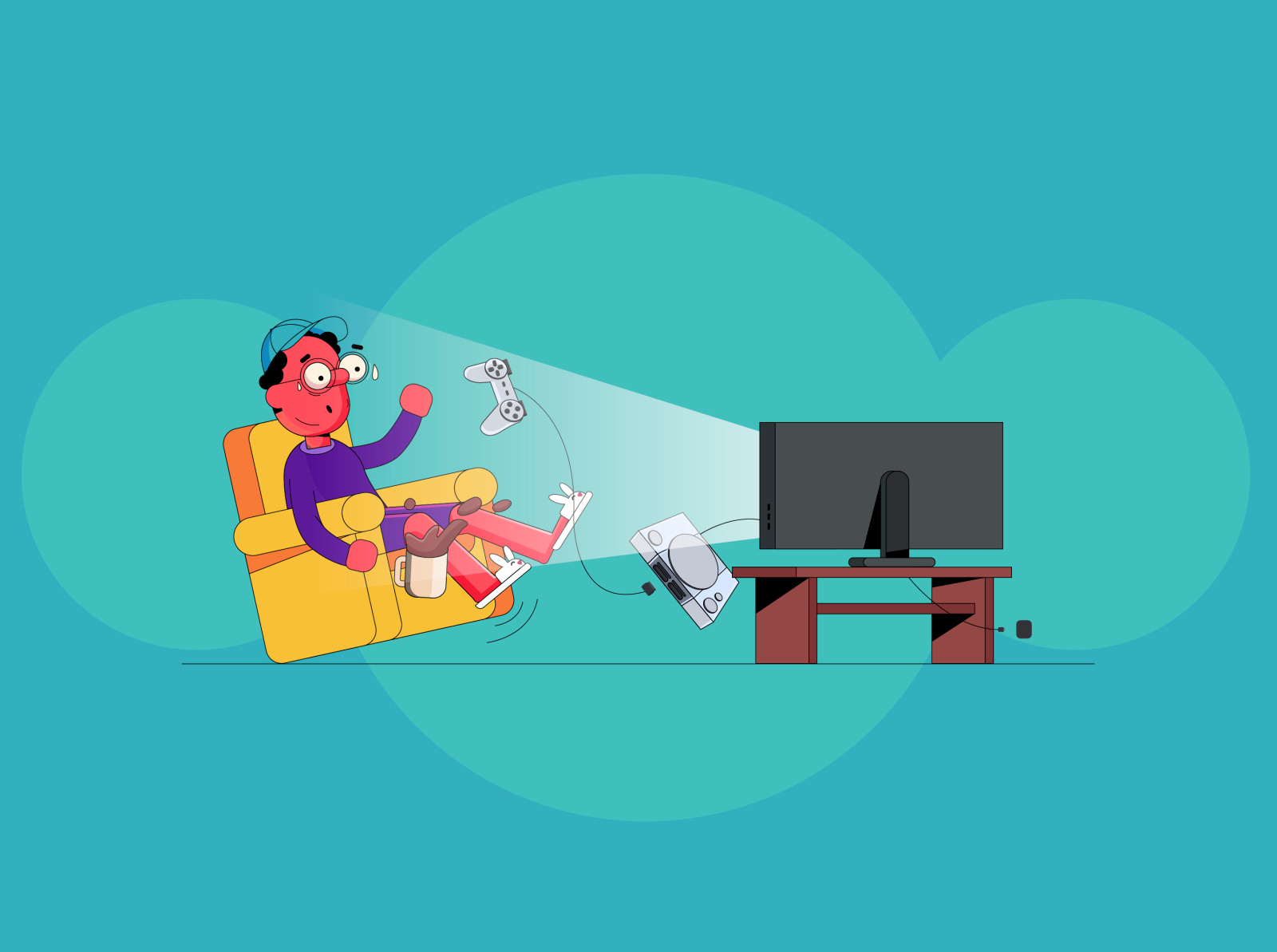 Scared Player by Manolis Fasoulas on Dribbble