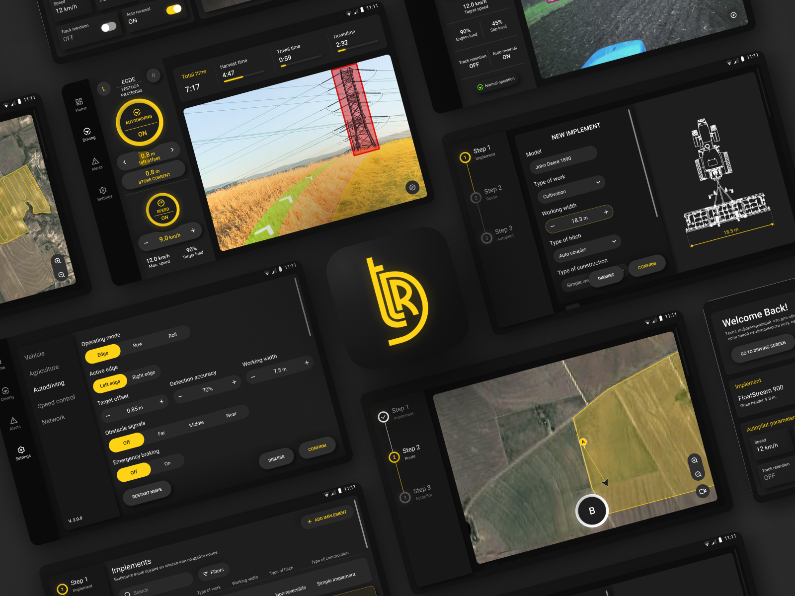 AI system interface for unmanned agricultural vehicles by Denys ...