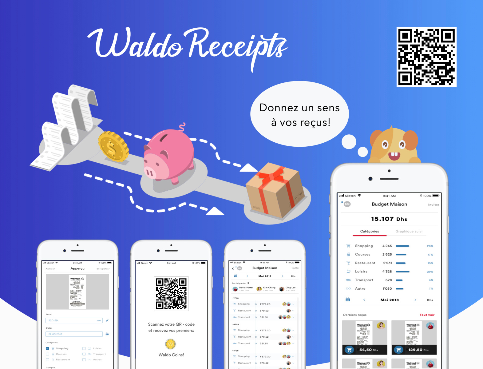 Waldo App by miss.tyk on Dribbble