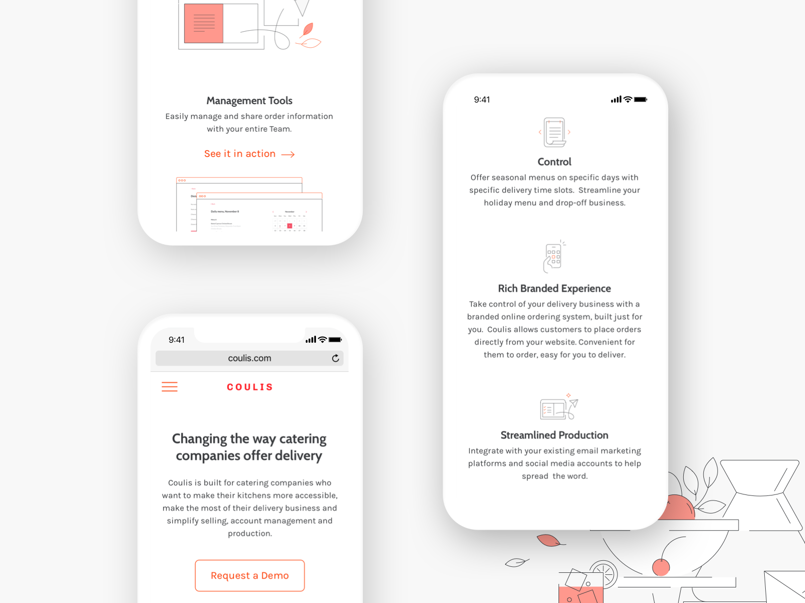 Mobile Webpage by ejik on Dribbble