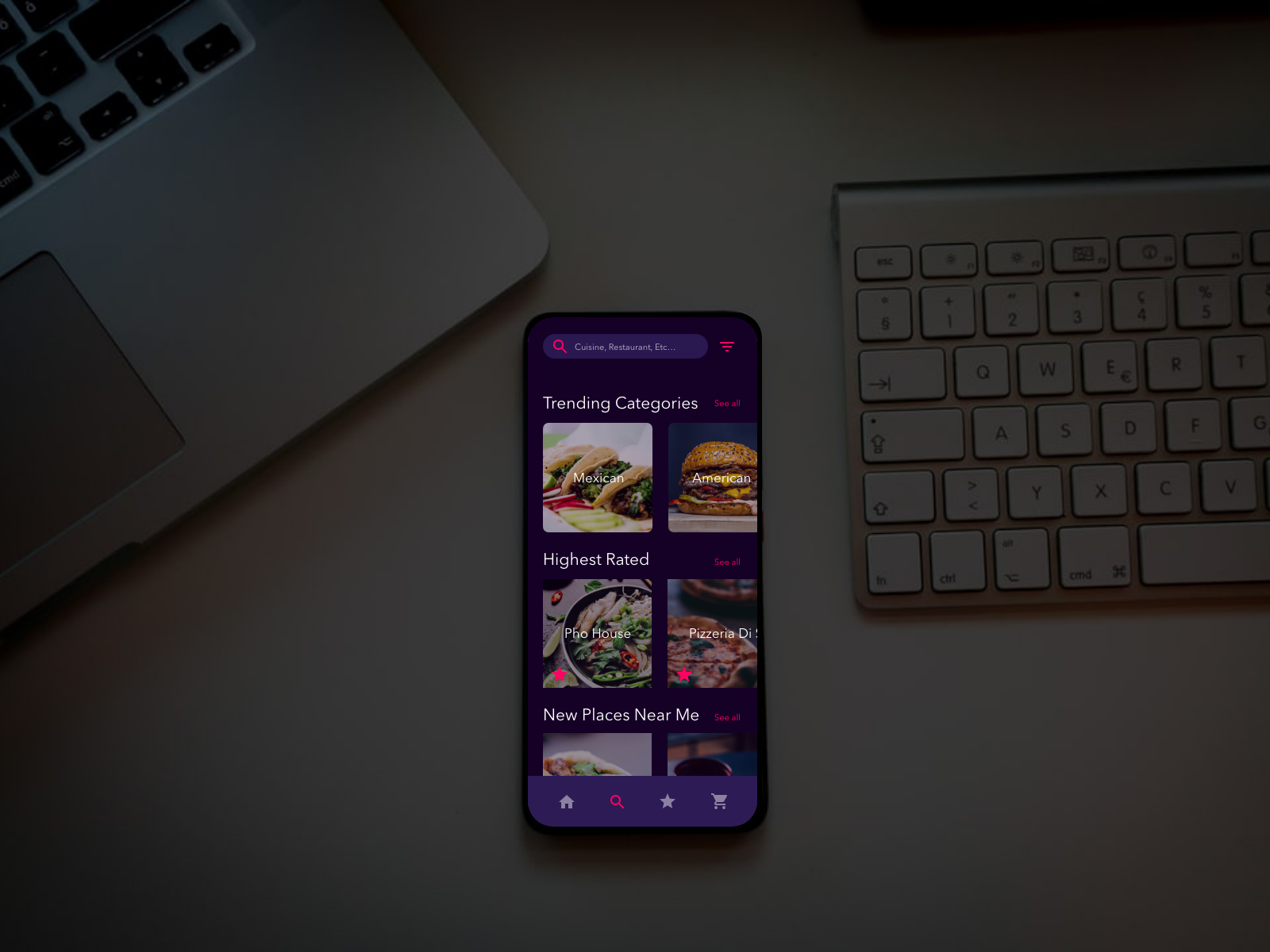 Delivr Search Page by Hector Bat on Dribbble