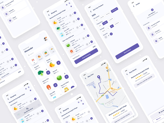Grocery App by Anup 💯 on Dribbble