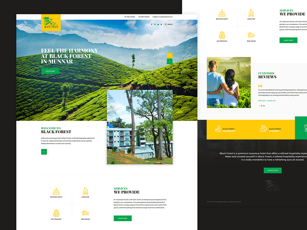 Resort Website designs, themes, templates and downloadable graphic ...