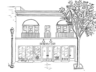 Summit NJ. Store drawing blk/wht by Maya Rowland on Dribbble