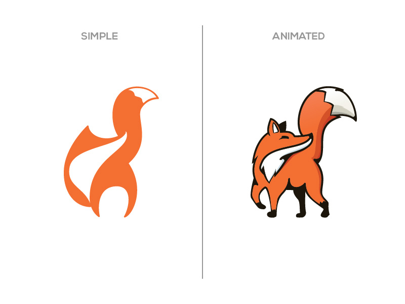 Fox simple animated by Feliy Design on Dribbble