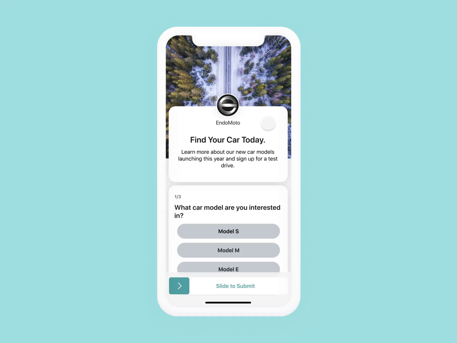 High Intent Form by McKay Mattingly for Underbelly on Dribbble