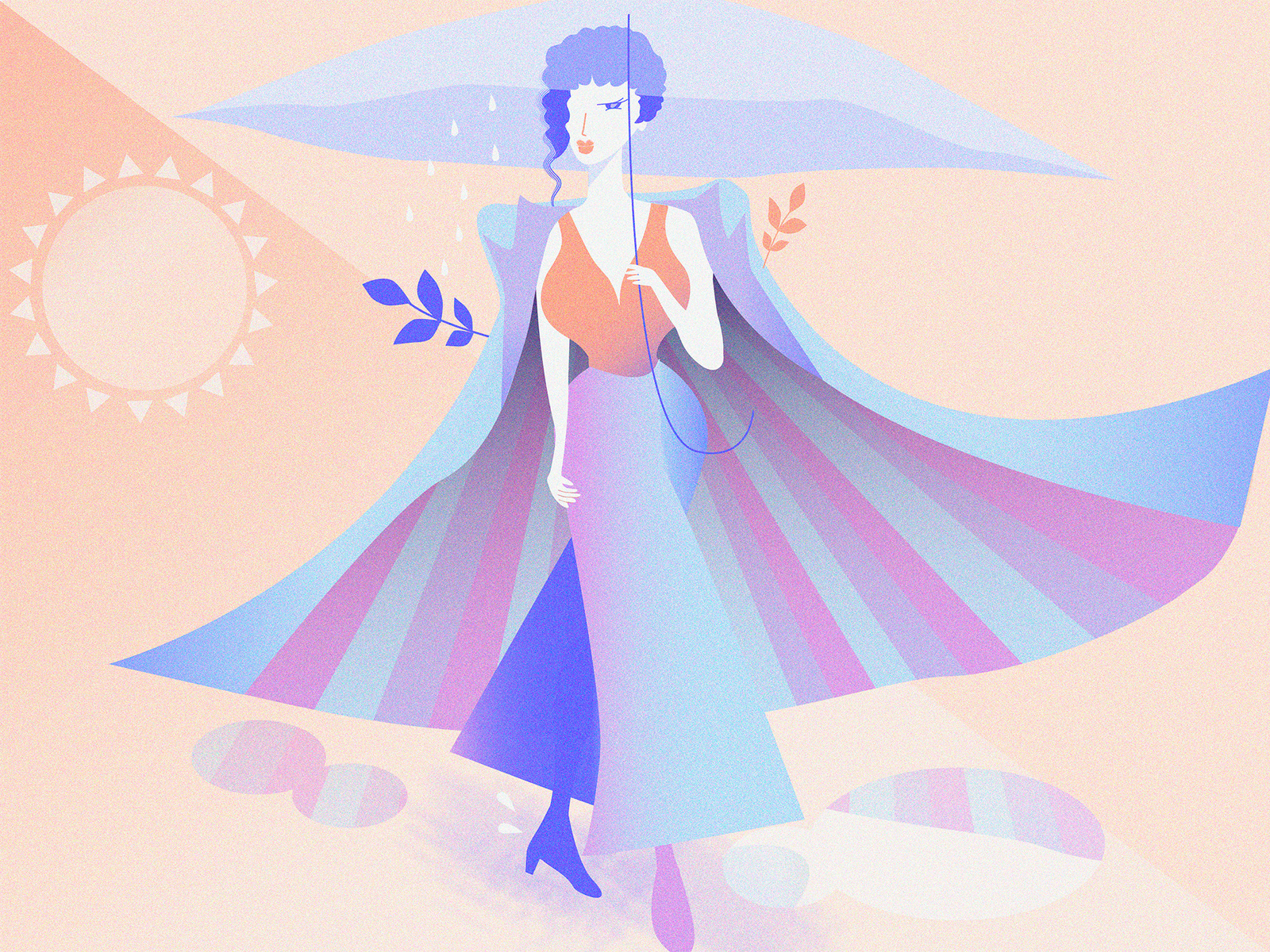 After the rain by REIKA on Dribbble