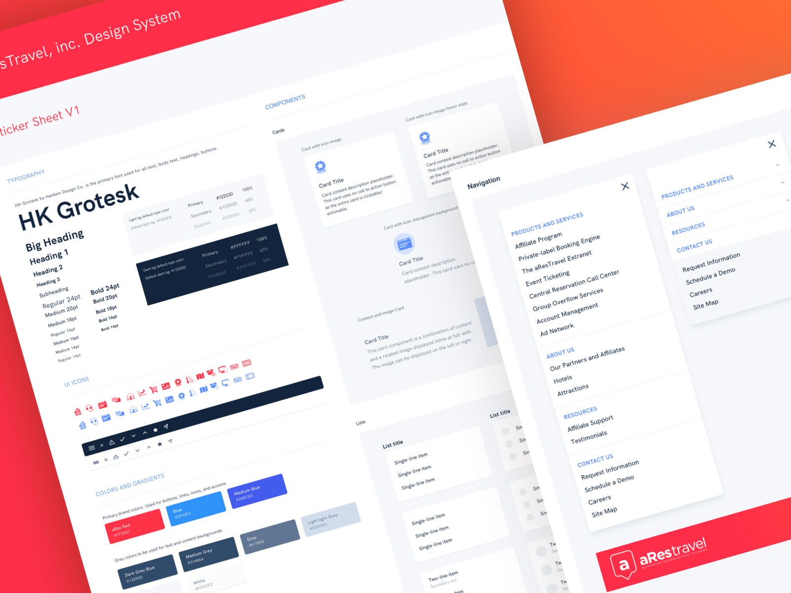 Design system by Marcy Williams on Dribbble