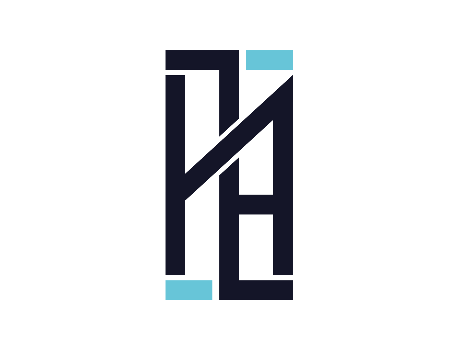 Kal monogram logo design by Khalid Lachheb on Dribbble