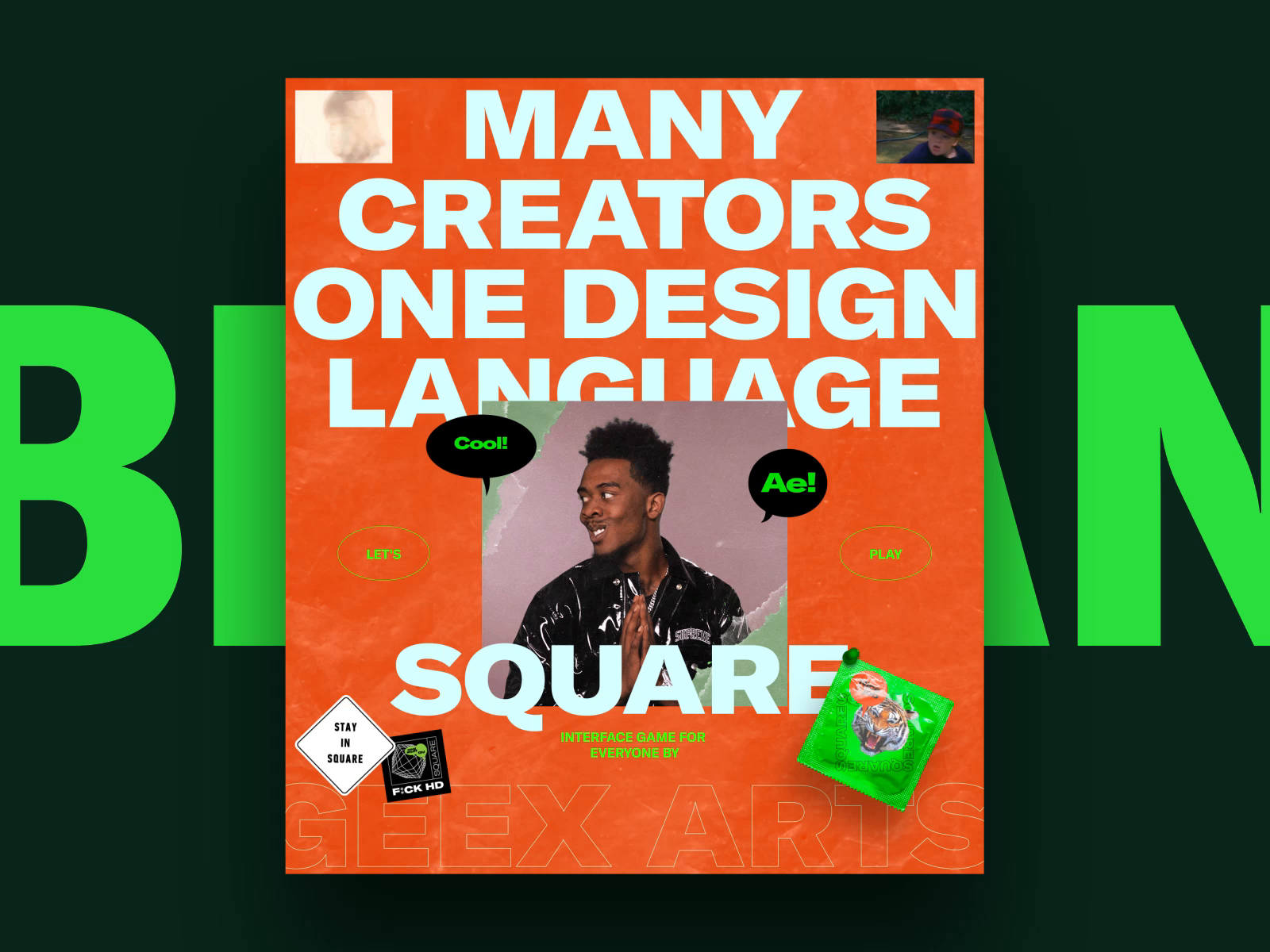 SQUARE Interface game by Slava Kornilov for Geex Arts on Dribbble