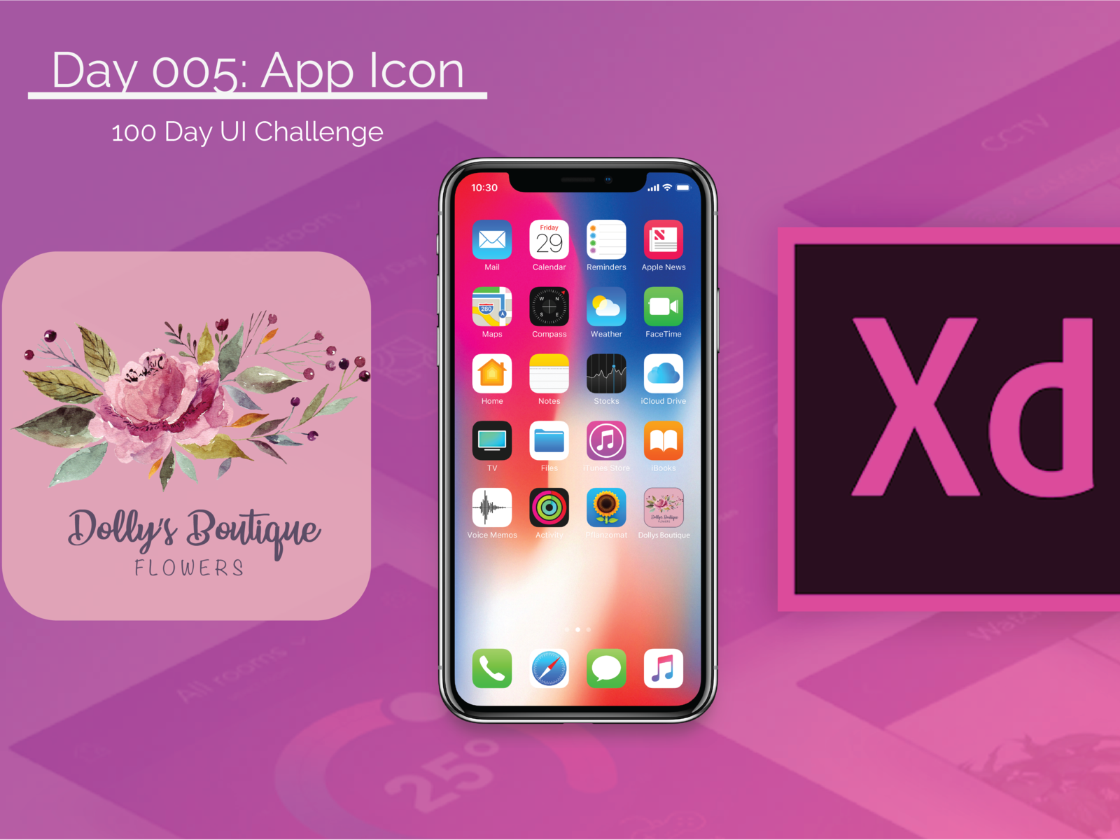 Day 005 App Icon by Bec Nelson on Dribbble
