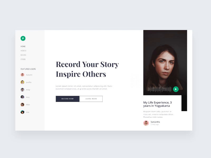 Paperpillar Rebound in Thor UI by Torus Kit on Dribbble