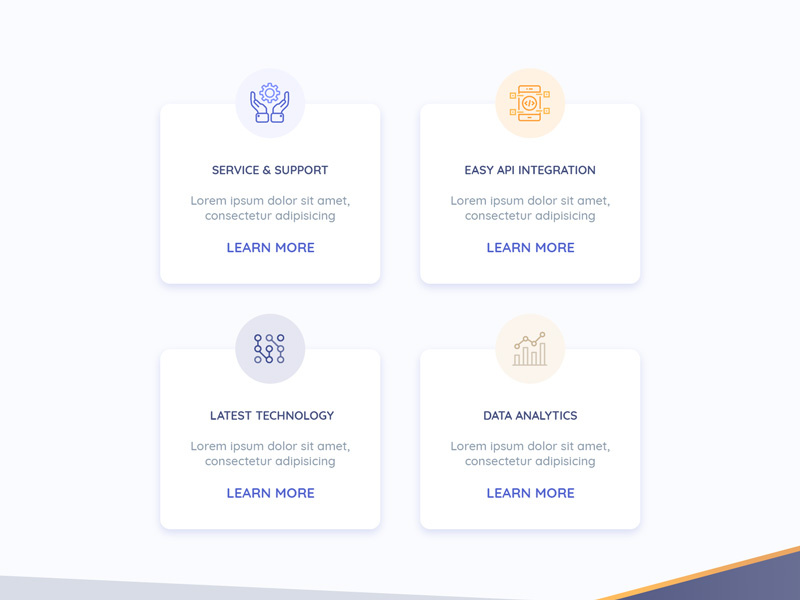 Feature Block Exploration by Josh Overton on Dribbble
