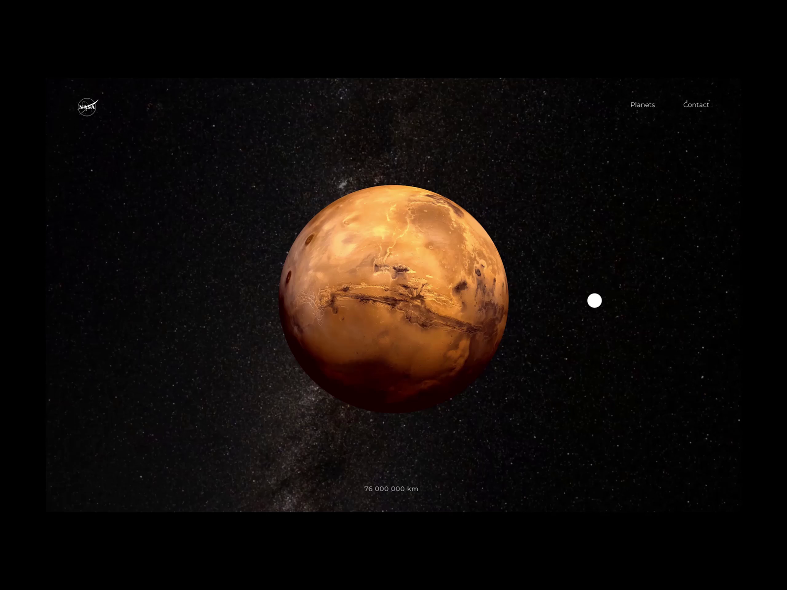 Nasa solar system experience by Bastien Lheureux on Dribbble