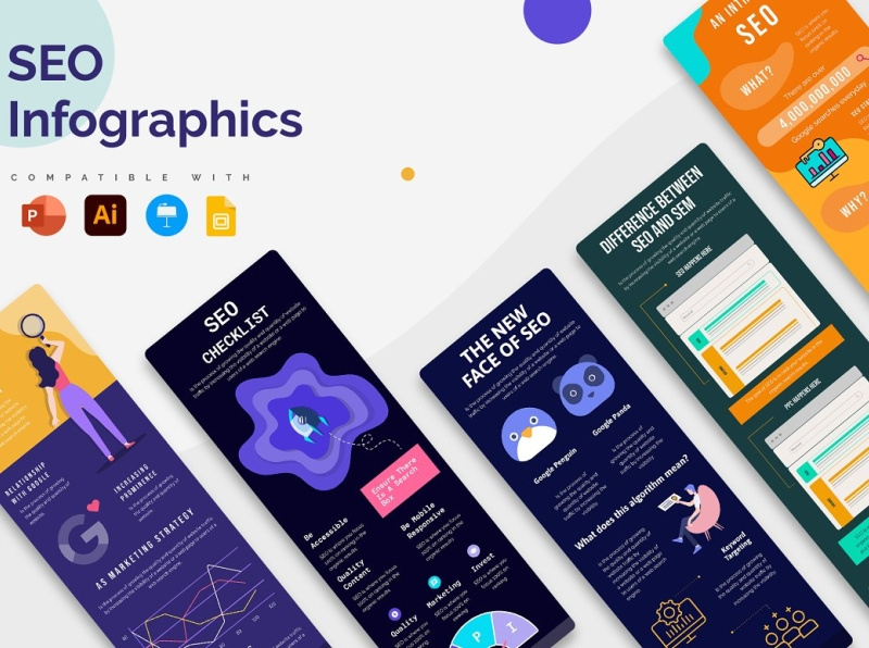 Infographic Seo Keynote Template
