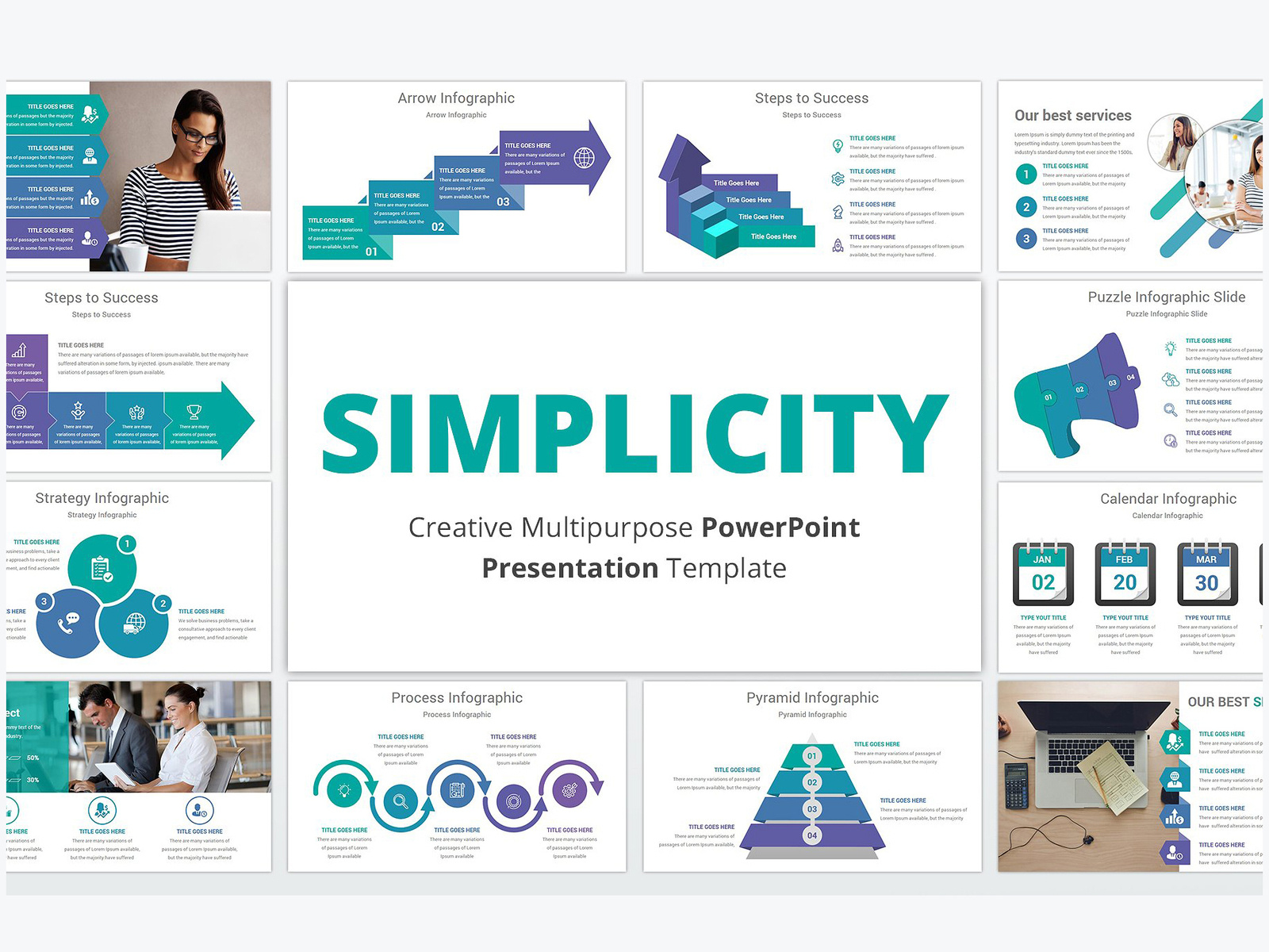 Simpli PowerPoint Template By Templates On Dribbble