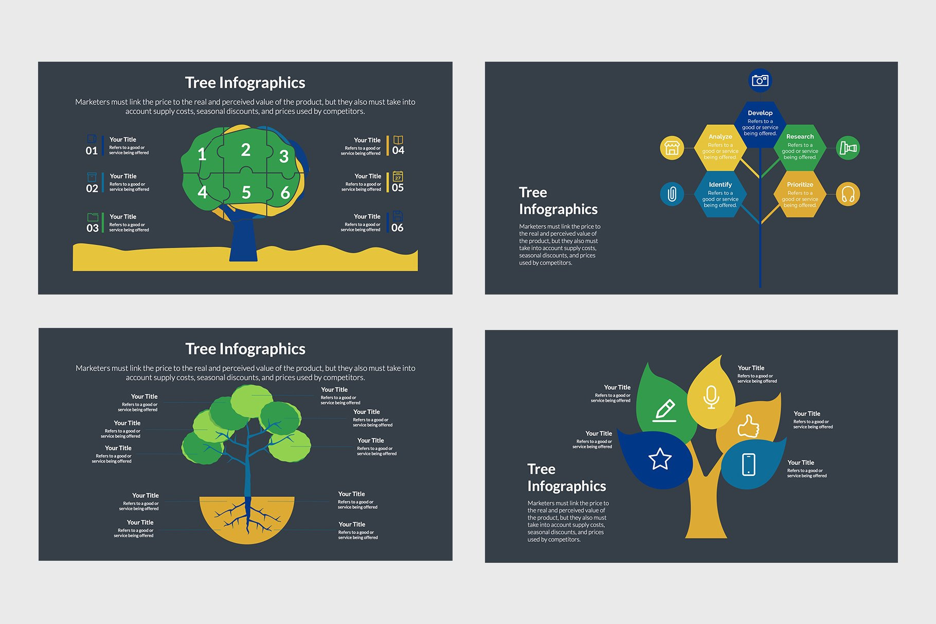 Dribbble - tree-vector-infographics-for-presentations-.jpg by Templates