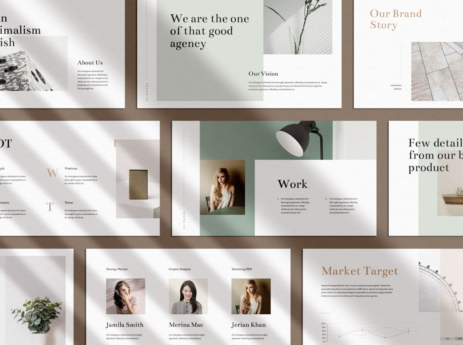 Feature Minimal PowerPoint Template by Templates on Dribbble