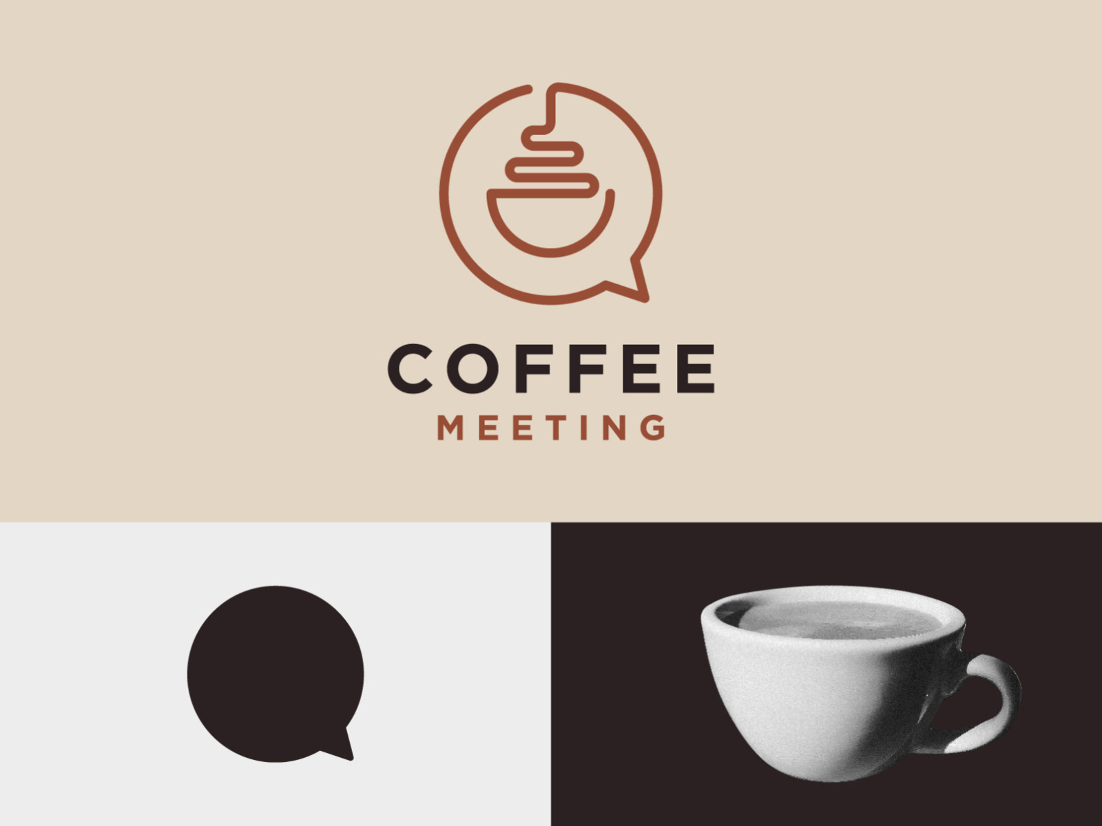 Coffee Meeting by Buqancreative on Dribbble