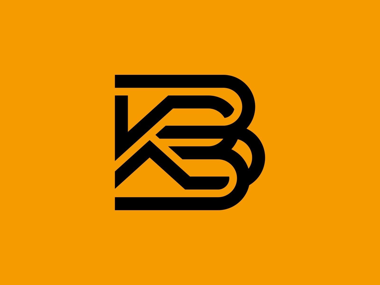 BKB Monogram Letter by Buqancreative on Dribbble