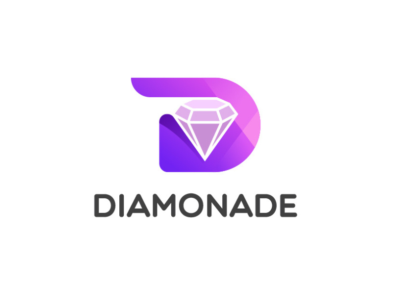 Letter D + Diamond Logo by Buqancreative on Dribbble